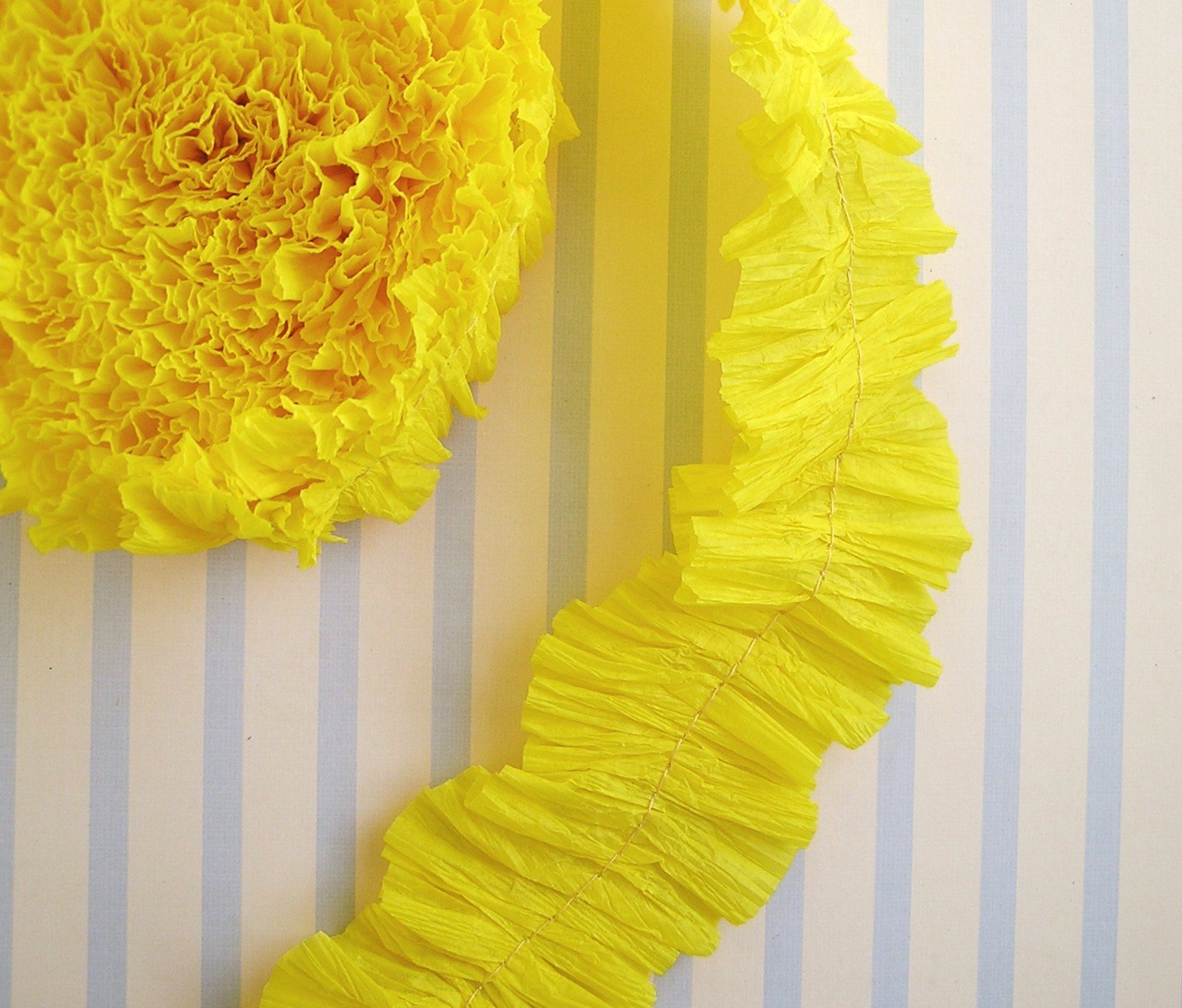 Ruffled Crepe Paper Goodness - The Sweetest Occasion