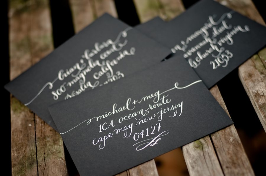 Block Calligraphy Envelopes