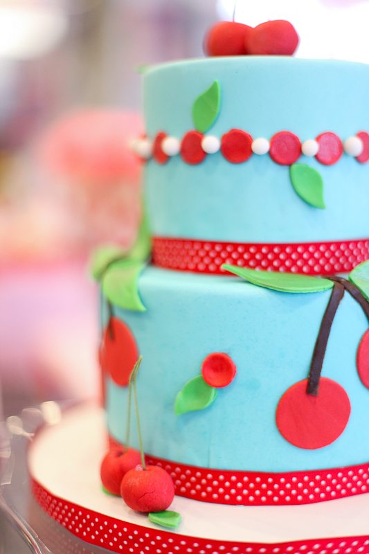 Retro Cherry Birthday Party Inspiration - The Sweetest Occasion