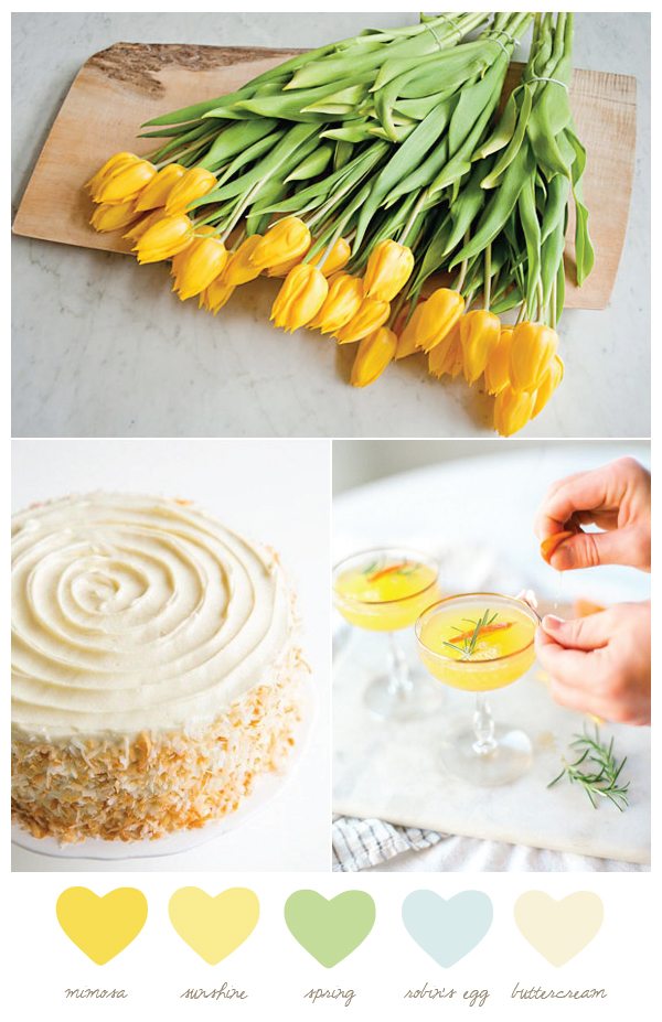 Color Palette: Mimosa + Buttercream | The Sweetest Occasion | Bloglovin’