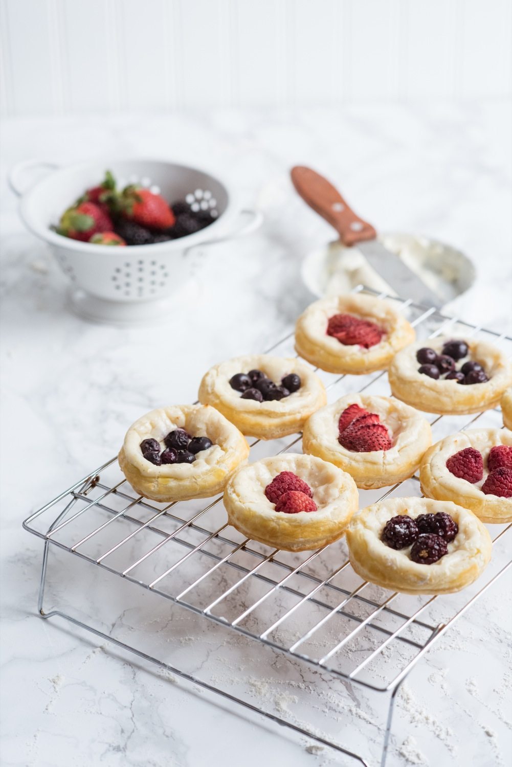 Berry + Cream Cheese Breakfast Pastries - The Sweetest Occasion