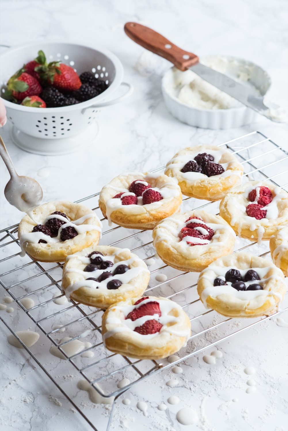 Berry + Cream Cheese Breakfast Pastries | The Sweetest Occasion ...